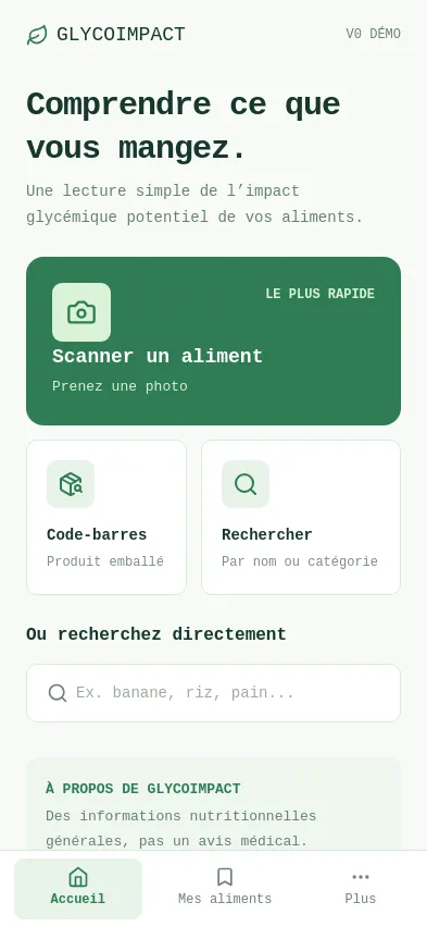 GlycoImpact Mobile