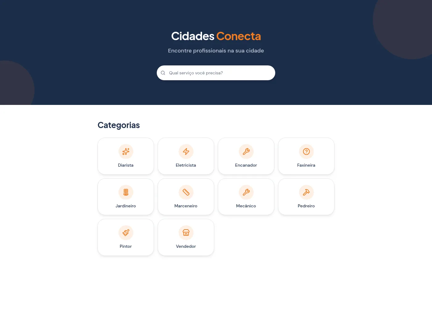 Cidades Conecta App