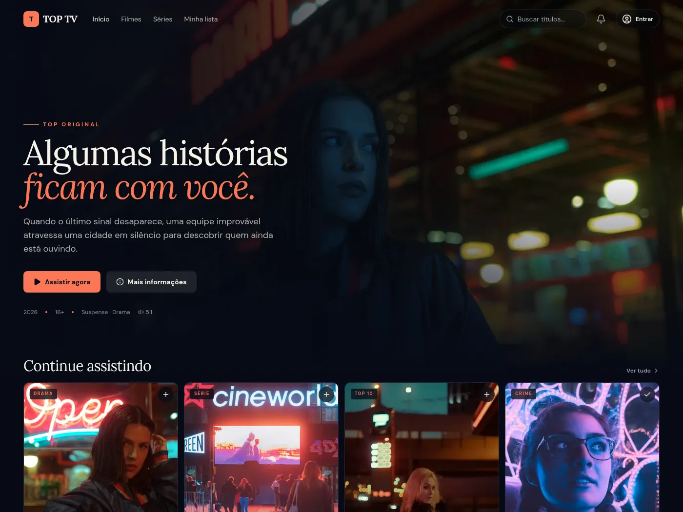 TOP TV Streaming Platform