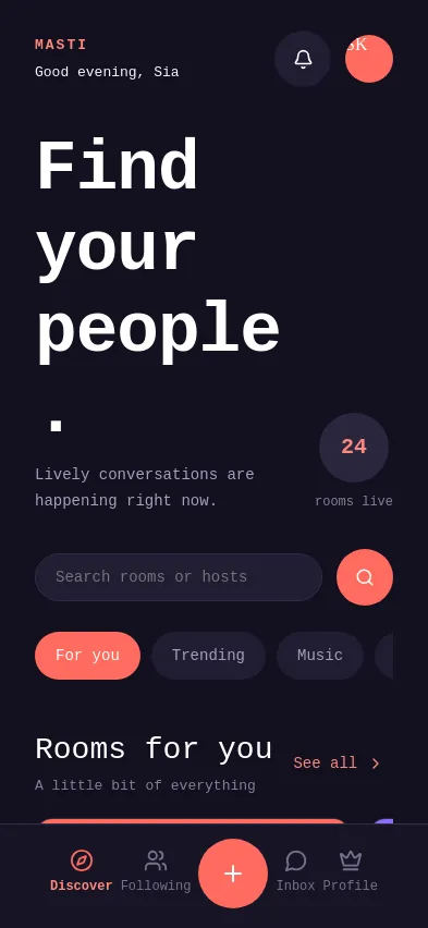 Nisha voice chat