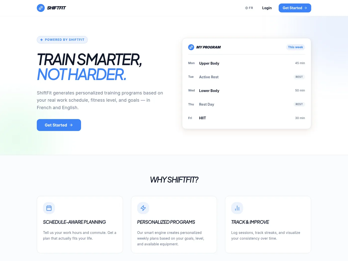 ShiftFit Smart Scheduler