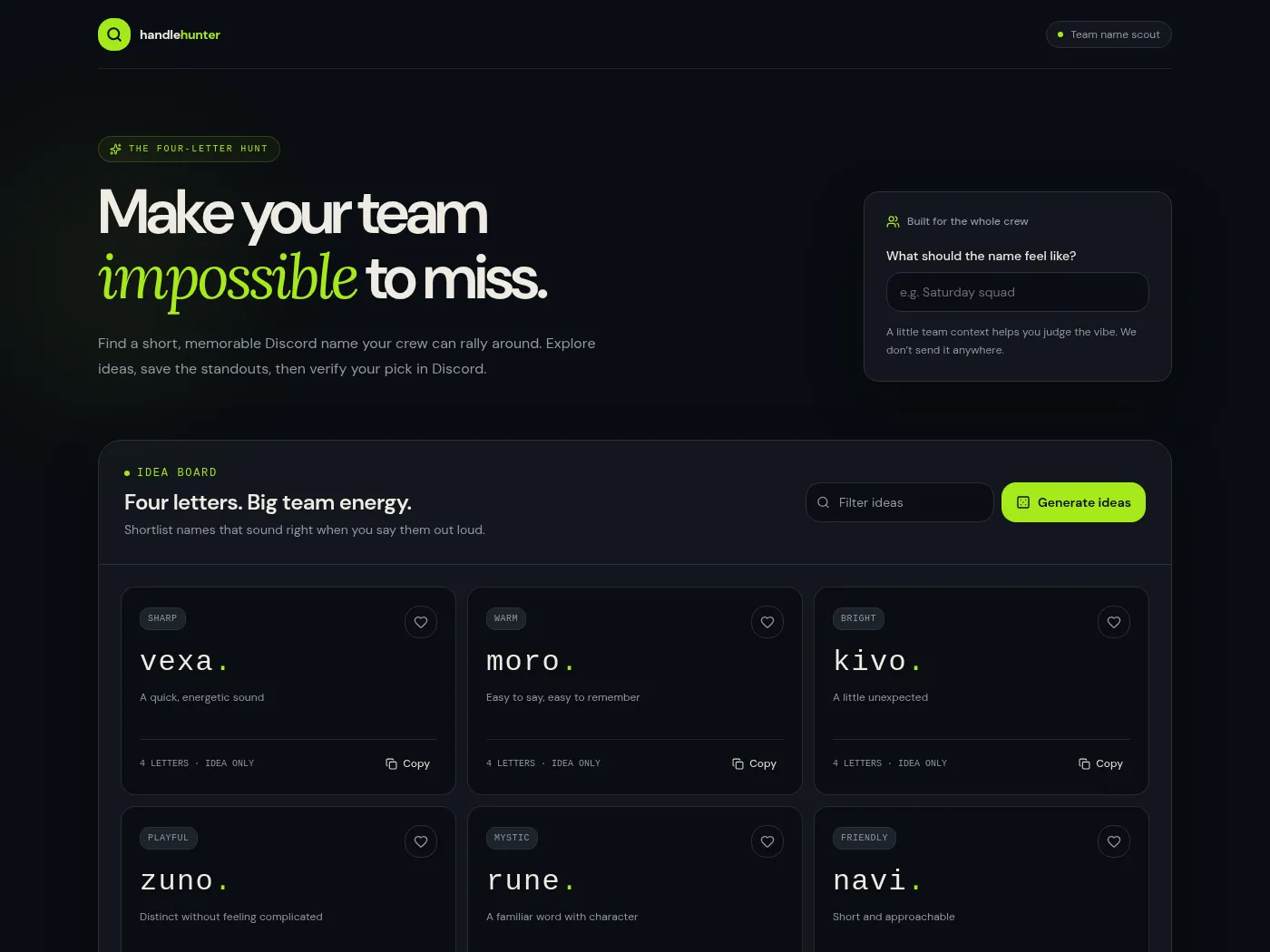 Discord Handle Hunter