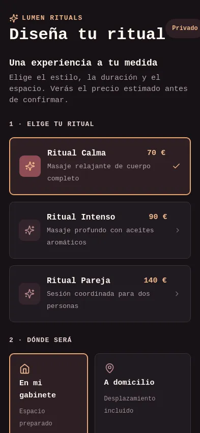 Sensual Service Designer