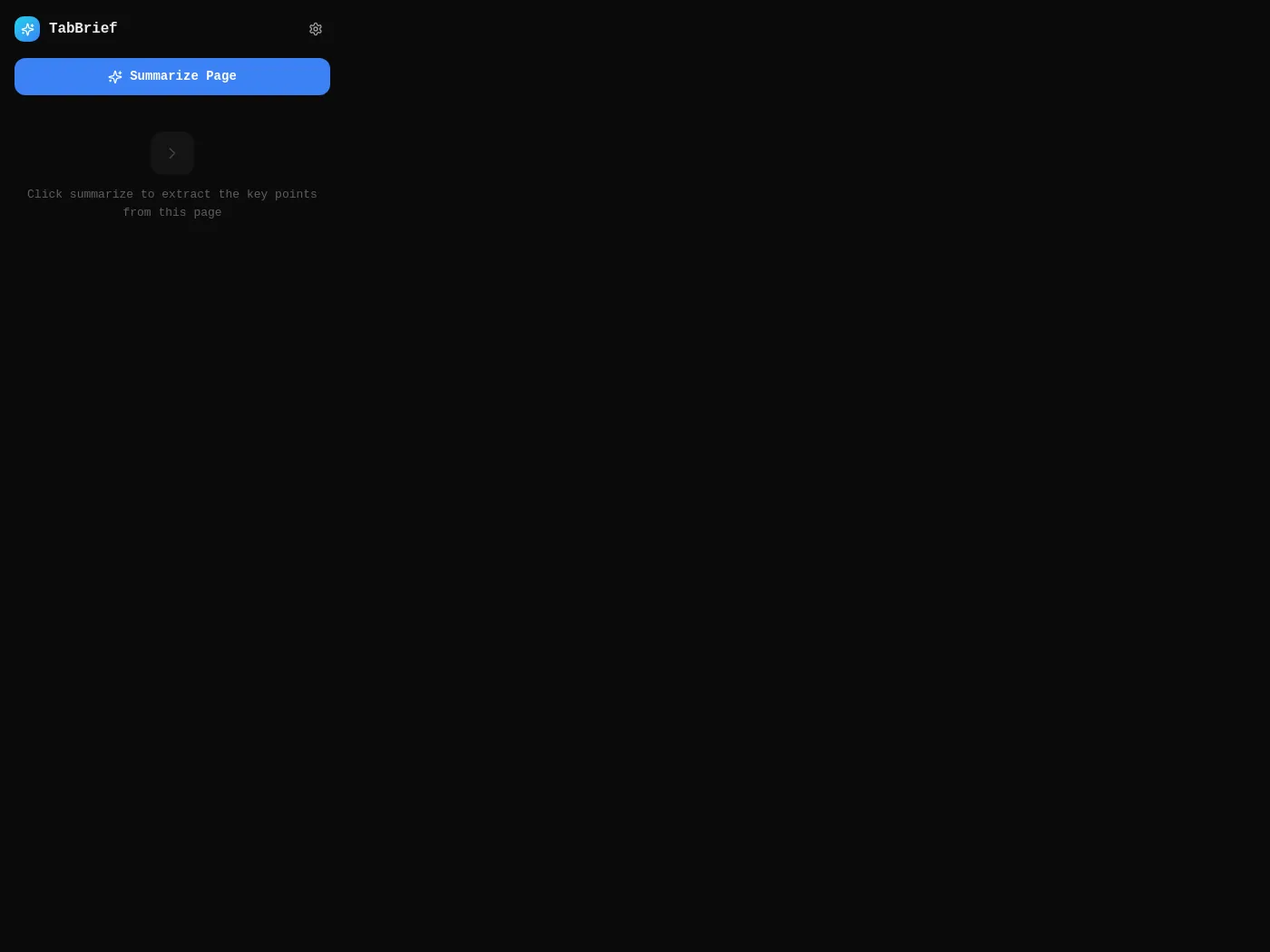 TabBrief Extension