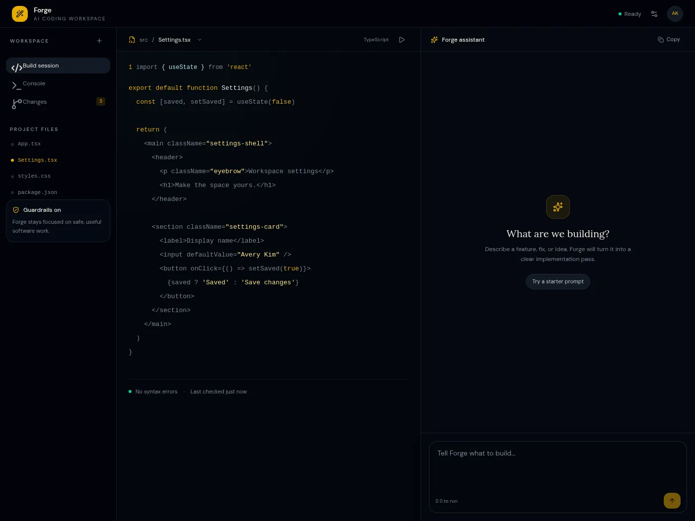 Unfiltered AI Coder