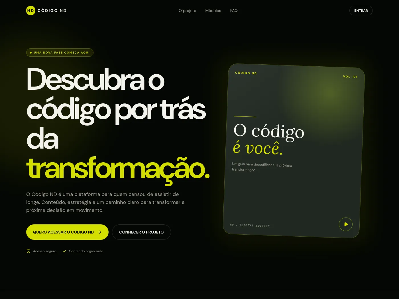 Código ND Platform