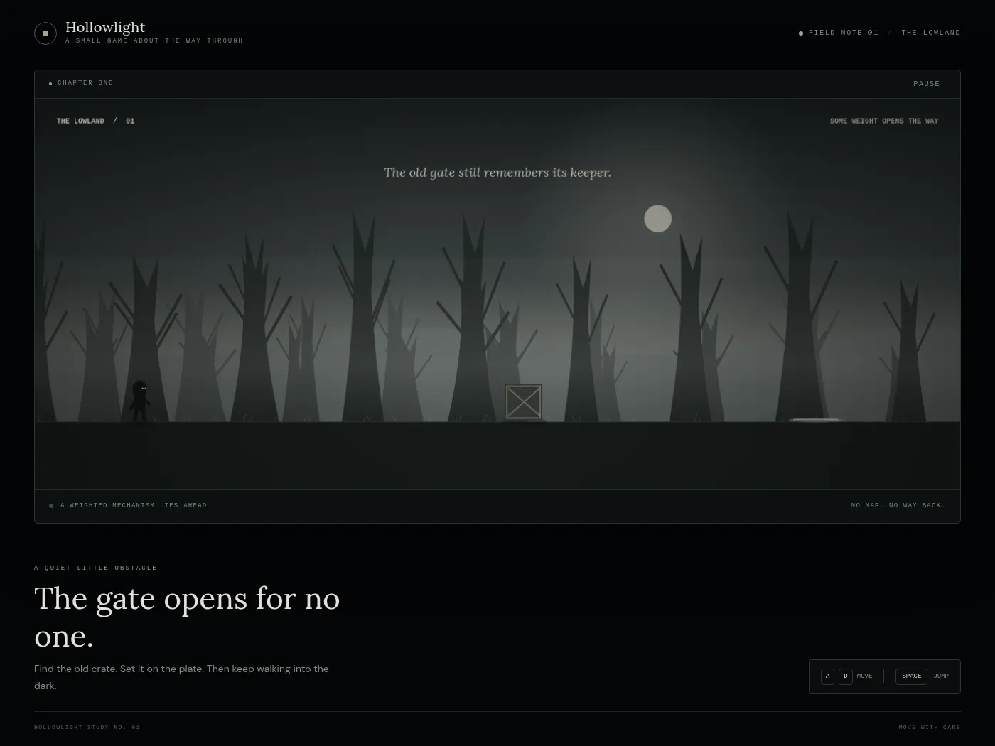 Limbo Puzzle Platformer