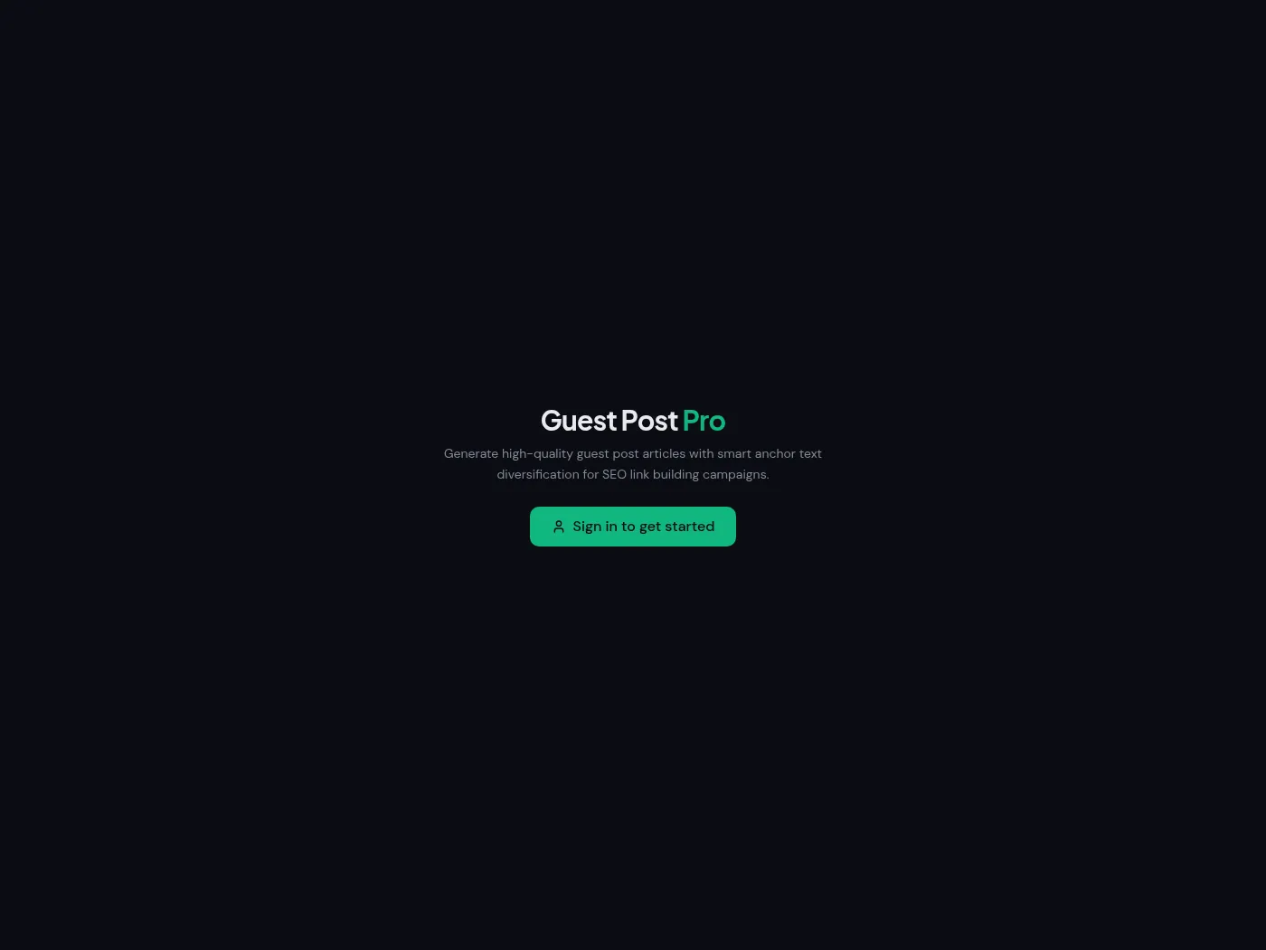 Guest Post Pro