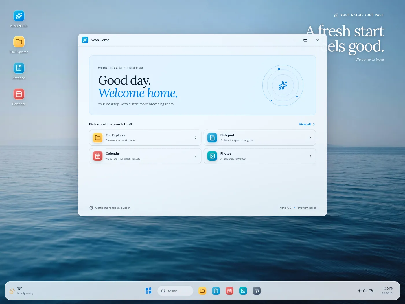 Nova Desktop OS