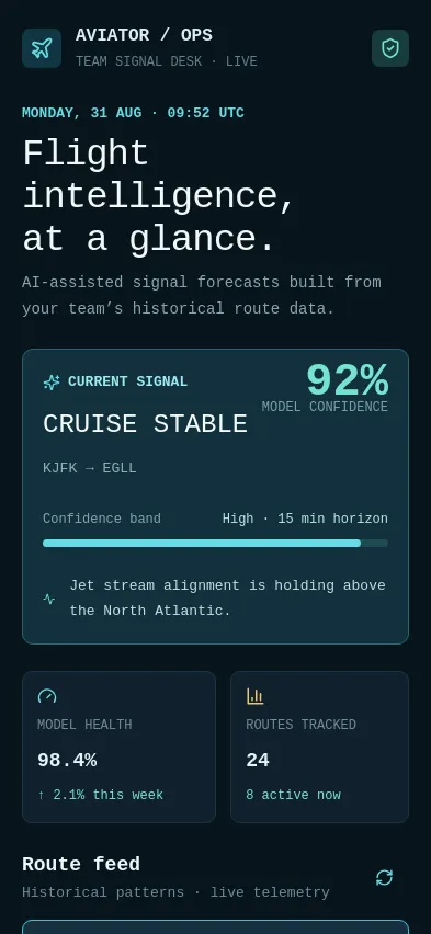 Aviator Signal Predictor