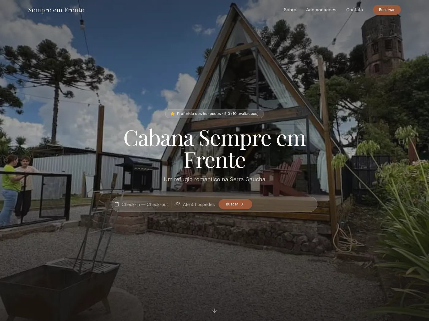 Cabana Booking Experience