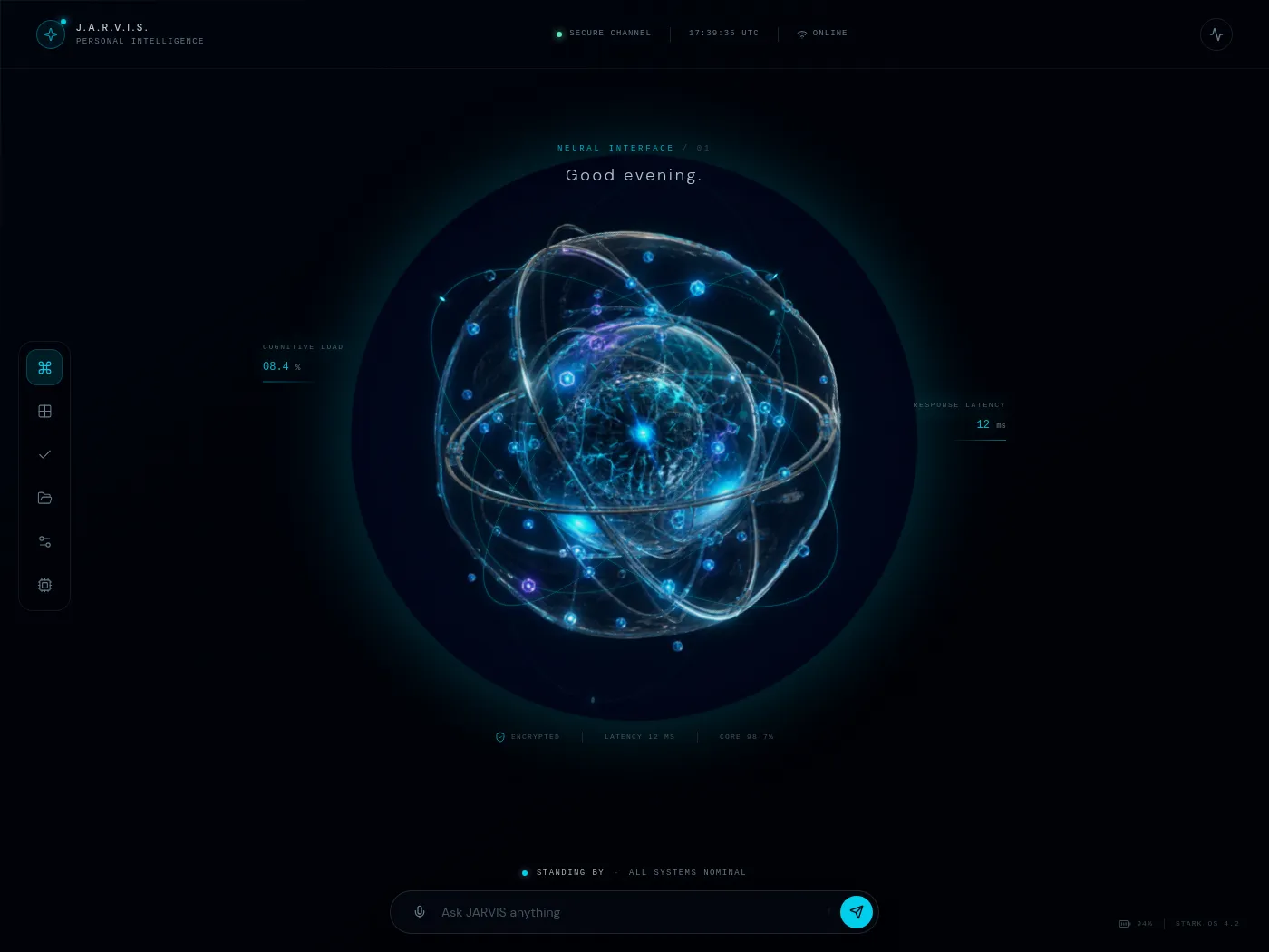 JARVIS Core Interface