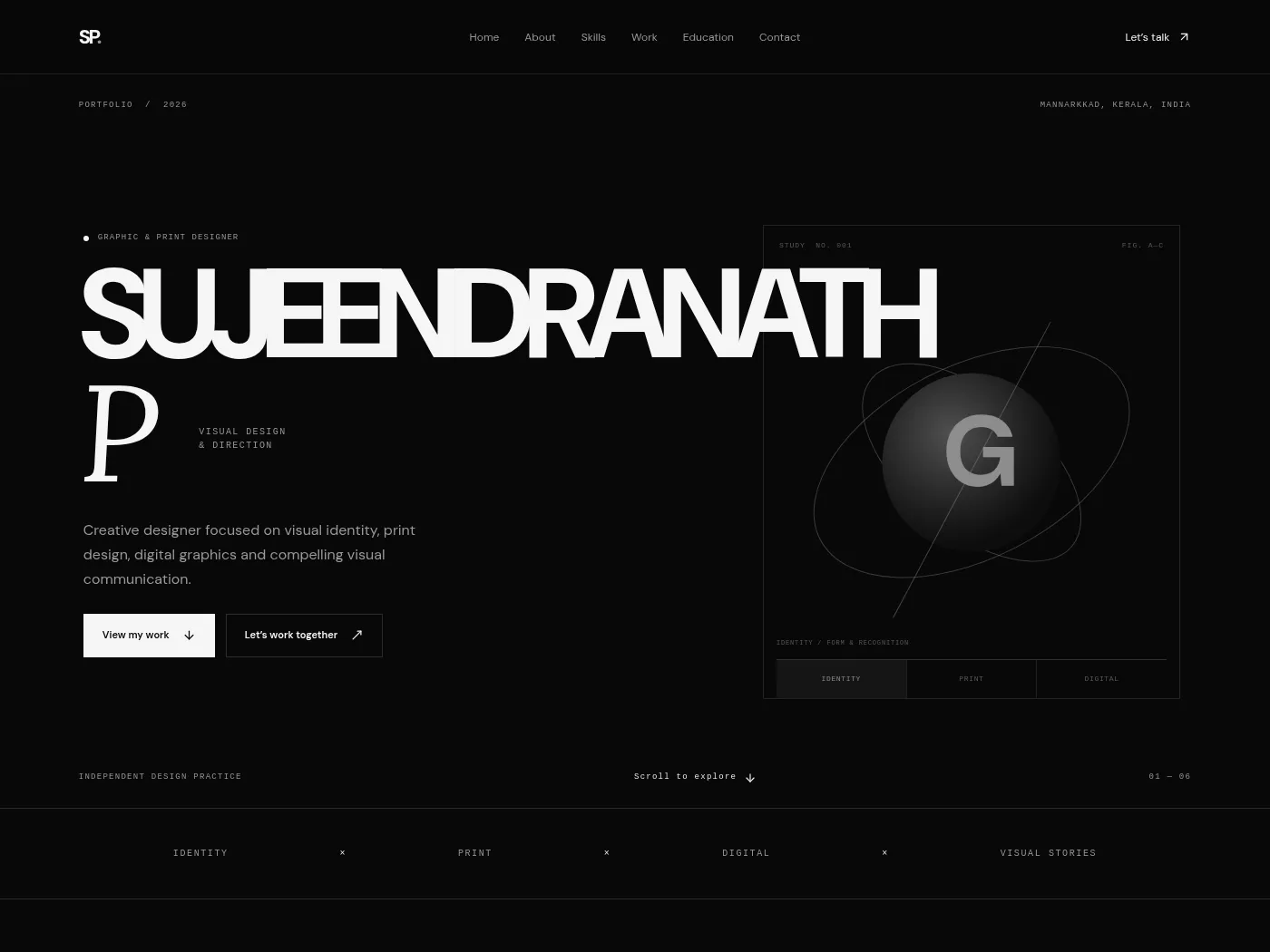 Sujeendranath P Portfolio