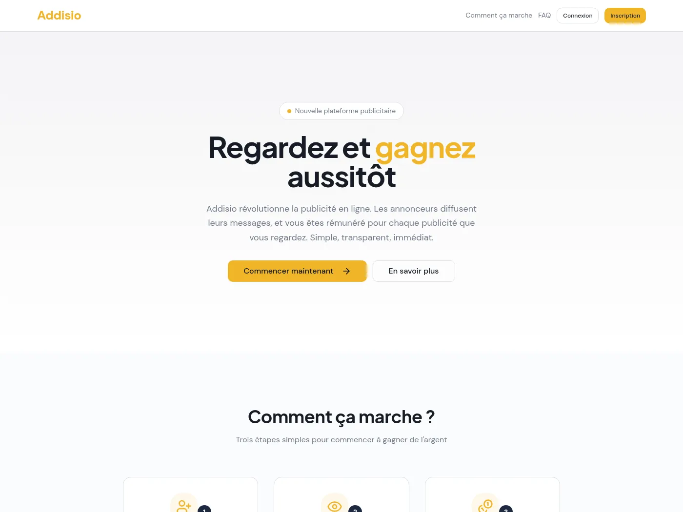 Addisio Ad Marketplace