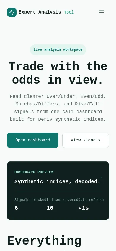 Expert Analysis Toolkit
