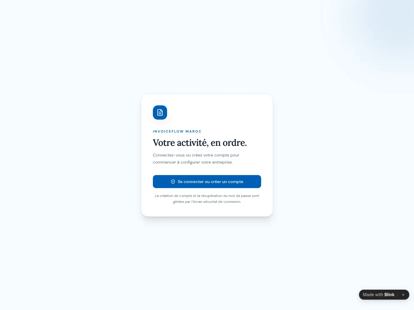 InvoiceFlow Maroc