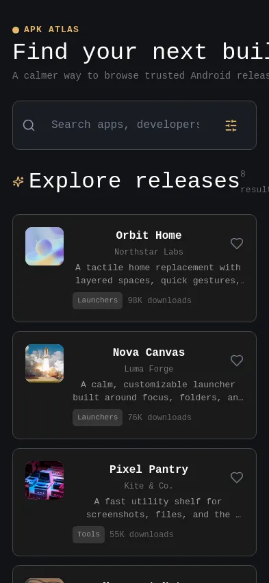 APK Launcher Hub