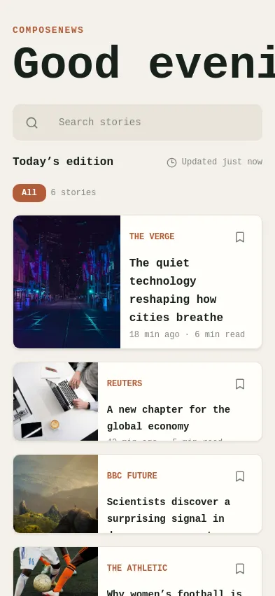 ComposeNews Reader