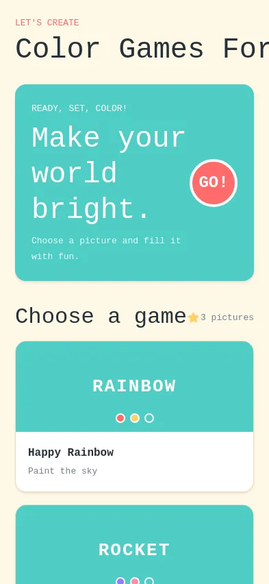 Color Games For Kids