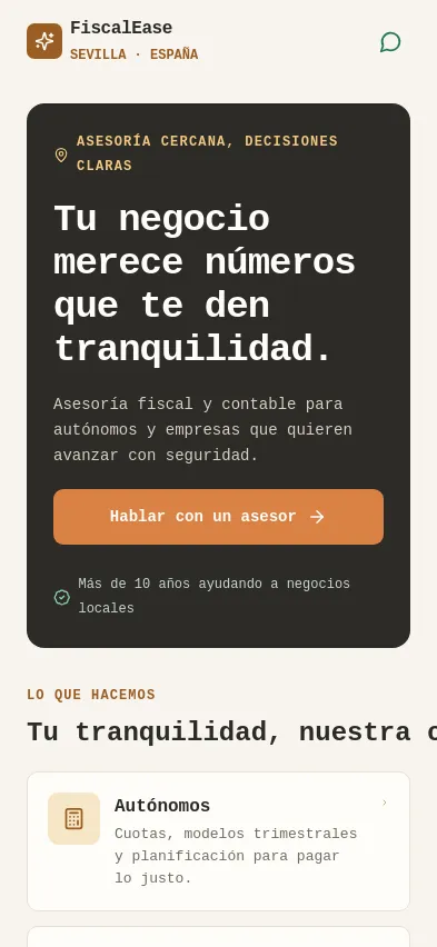 FiscalEase Sevilla