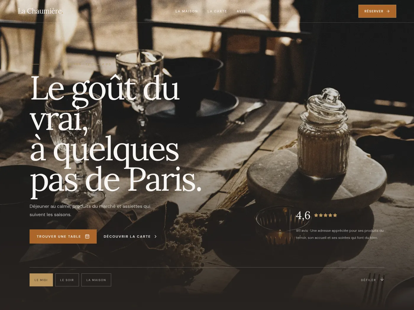 La Chaumière Showcase