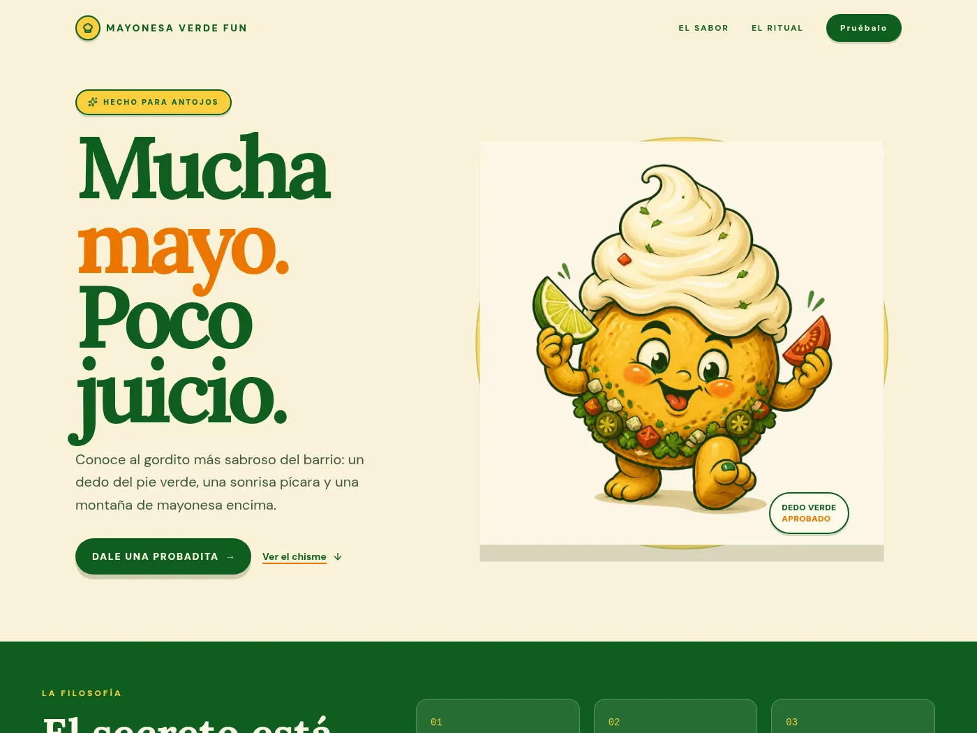 Mayonesa Verde Fun