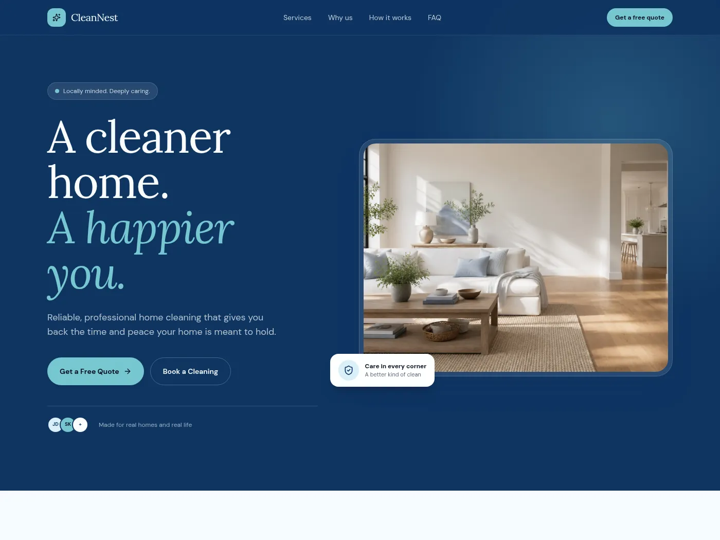 CleanNest Home Services