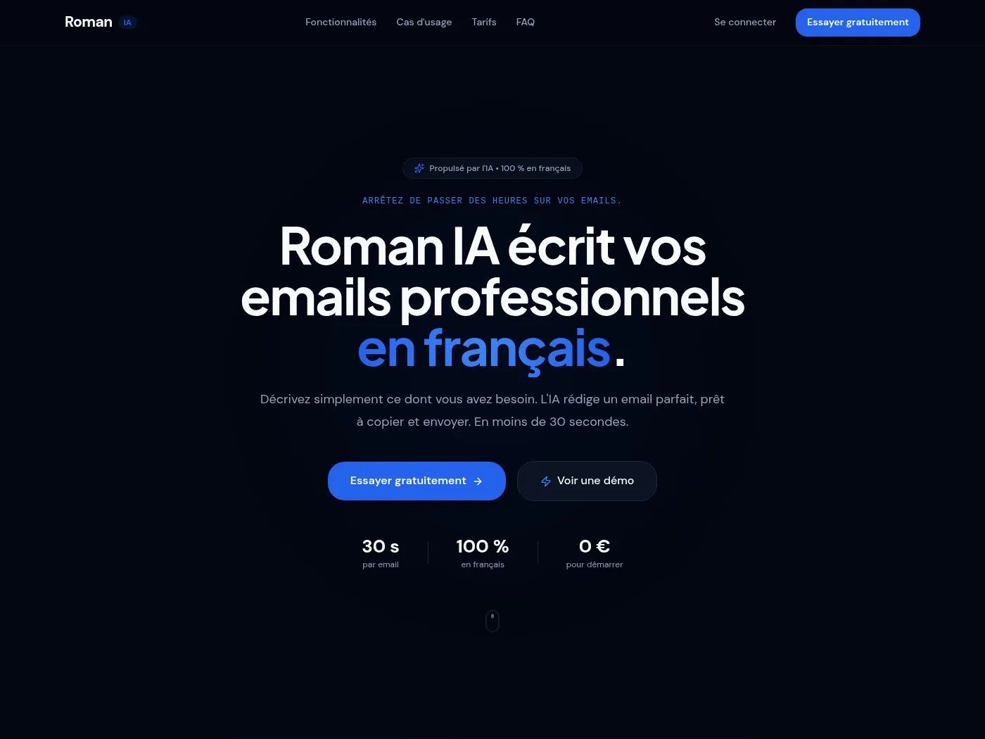 Roman IA en Français