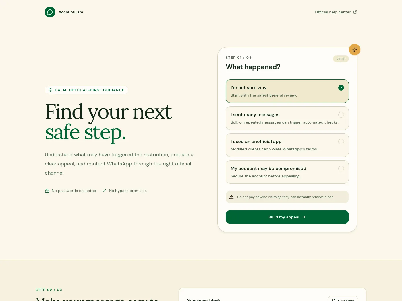 Unban WhatsApp Toolkit