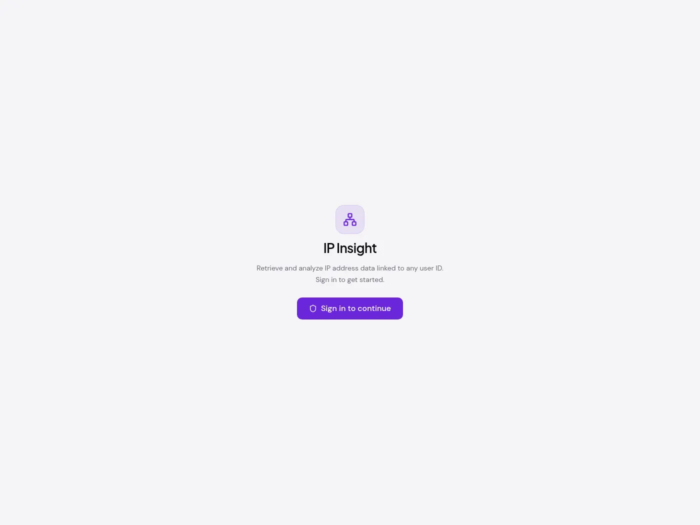 IP Insight Dashboard