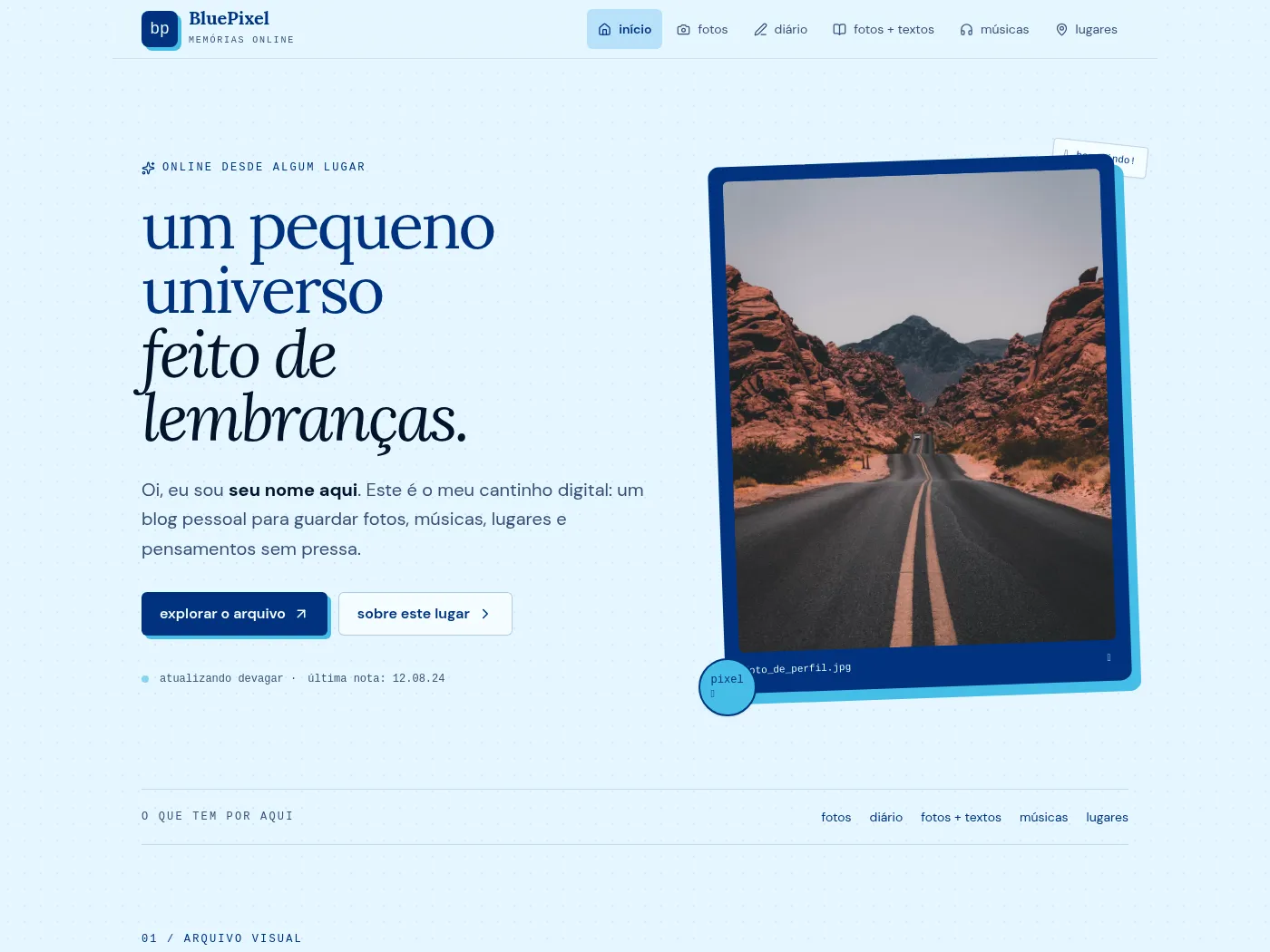 BluePixel Blog Space