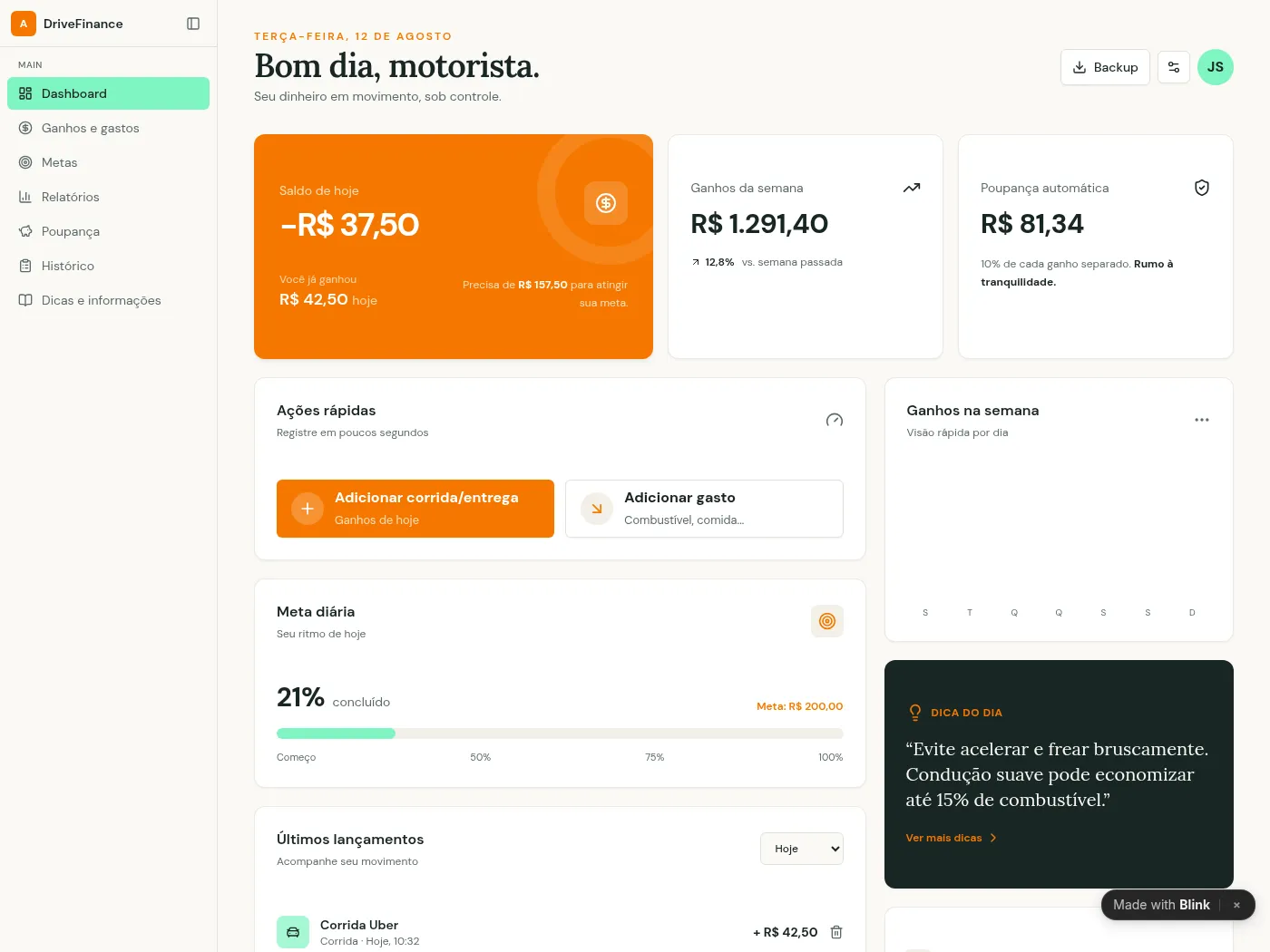 DriveFinance Pro