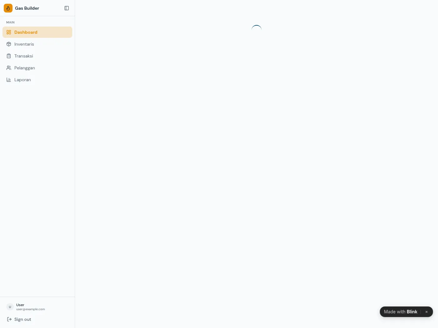 Gas Builder Web App