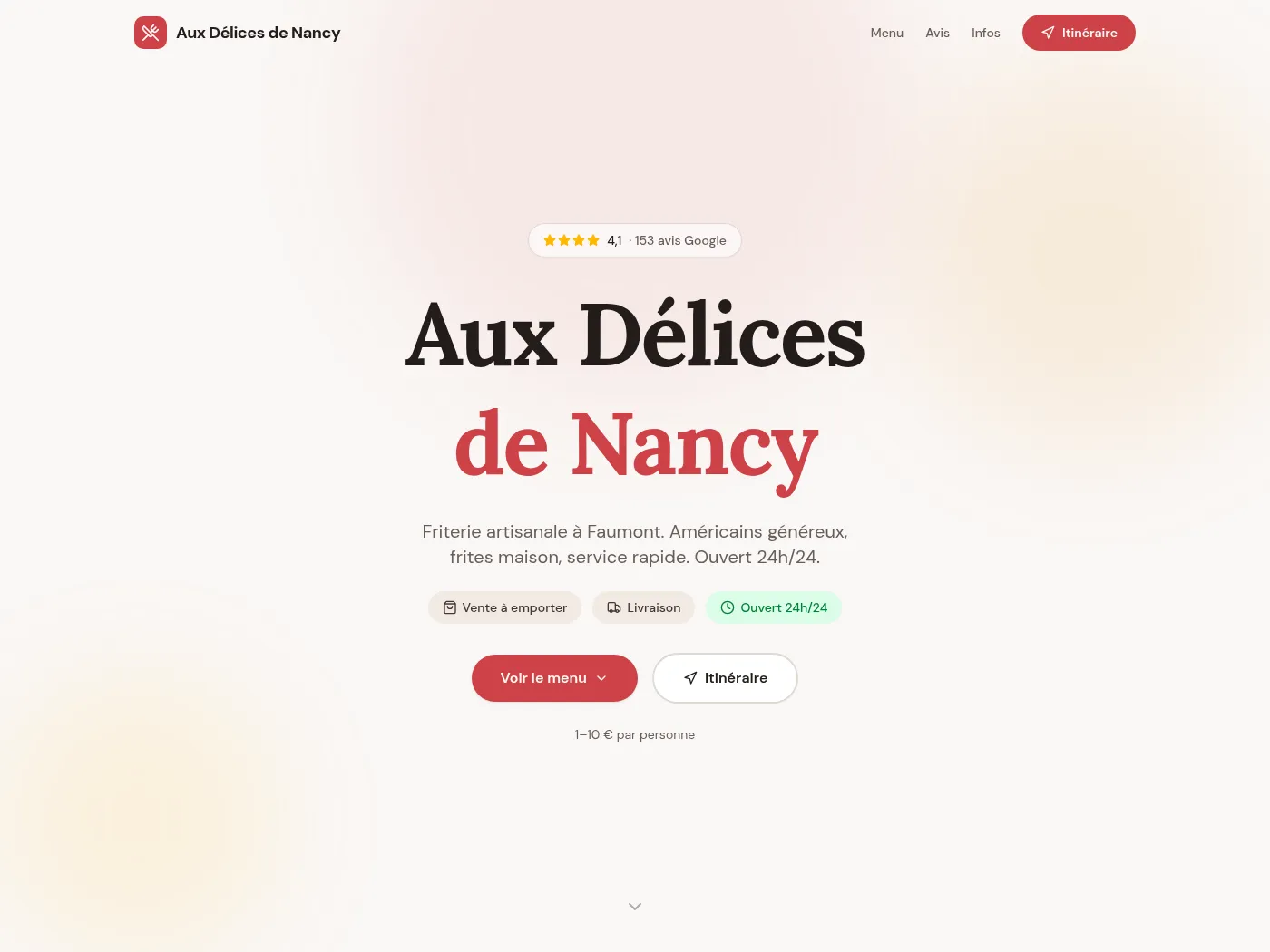 Aux Délices de Nancy Web