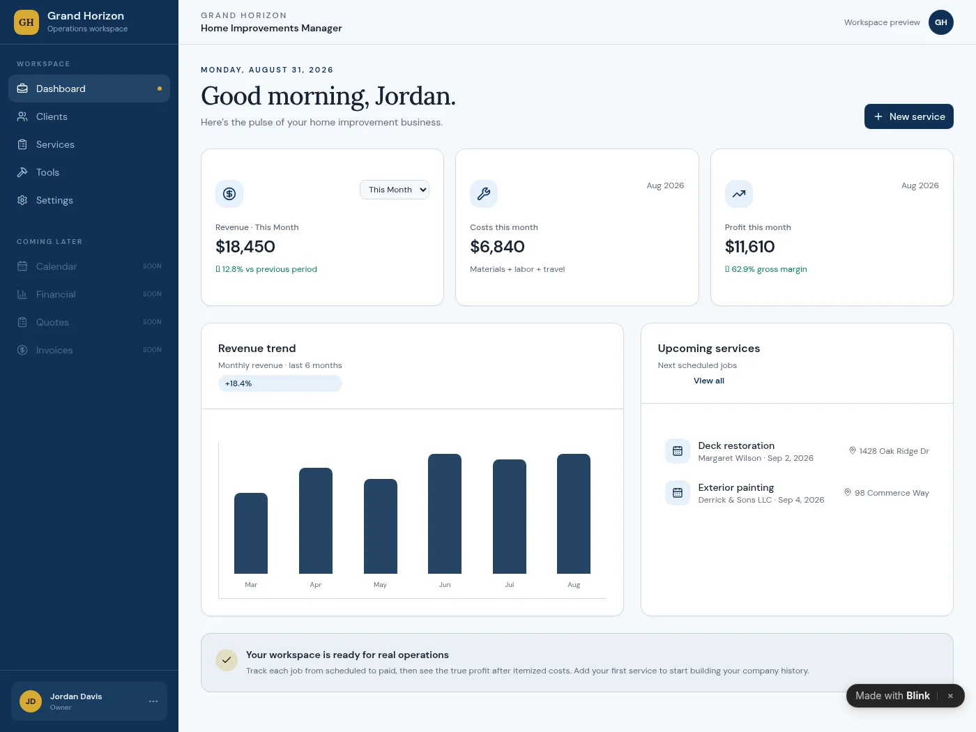 Grand Horizon Manager