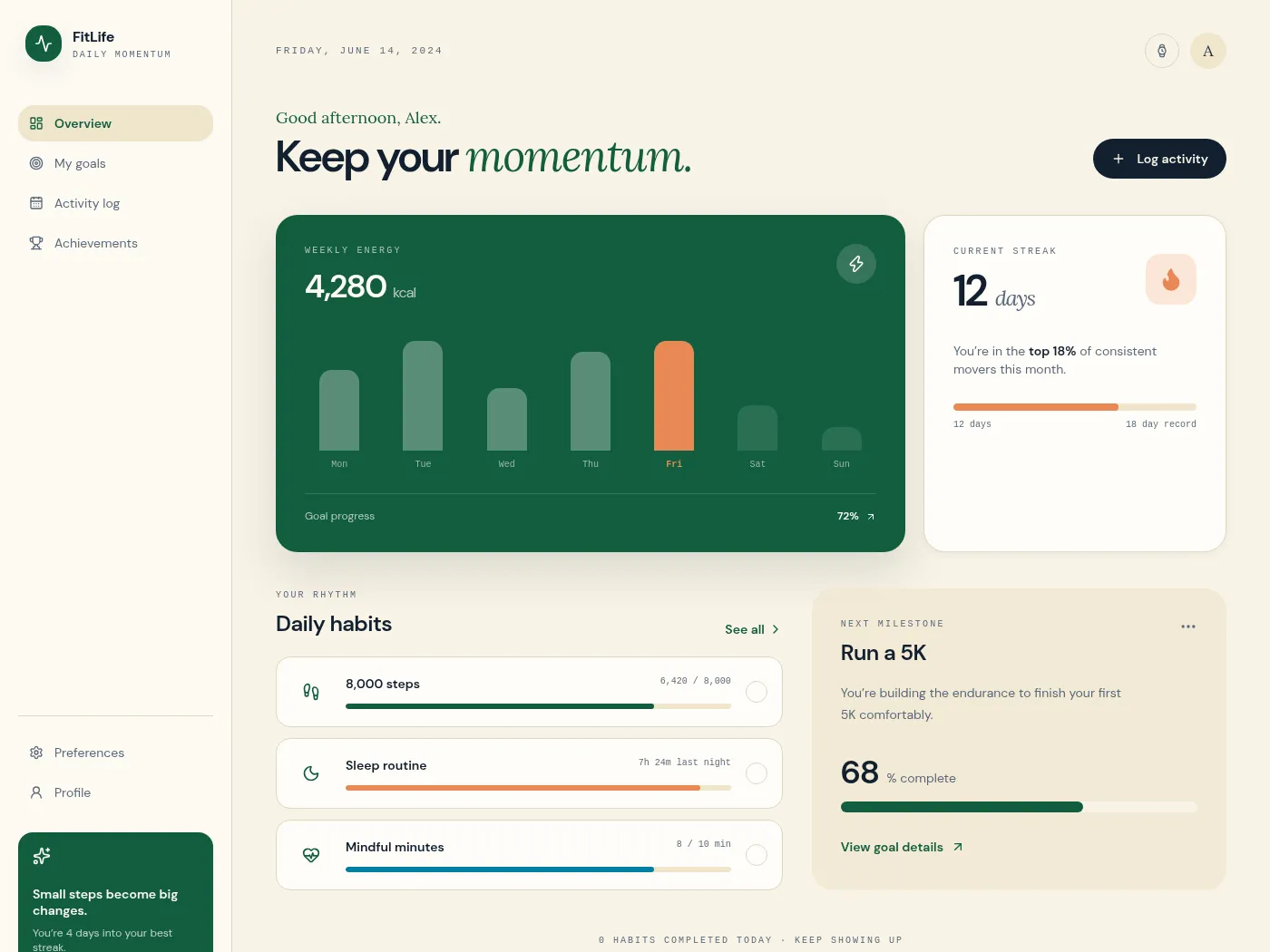 FitLife Tracker