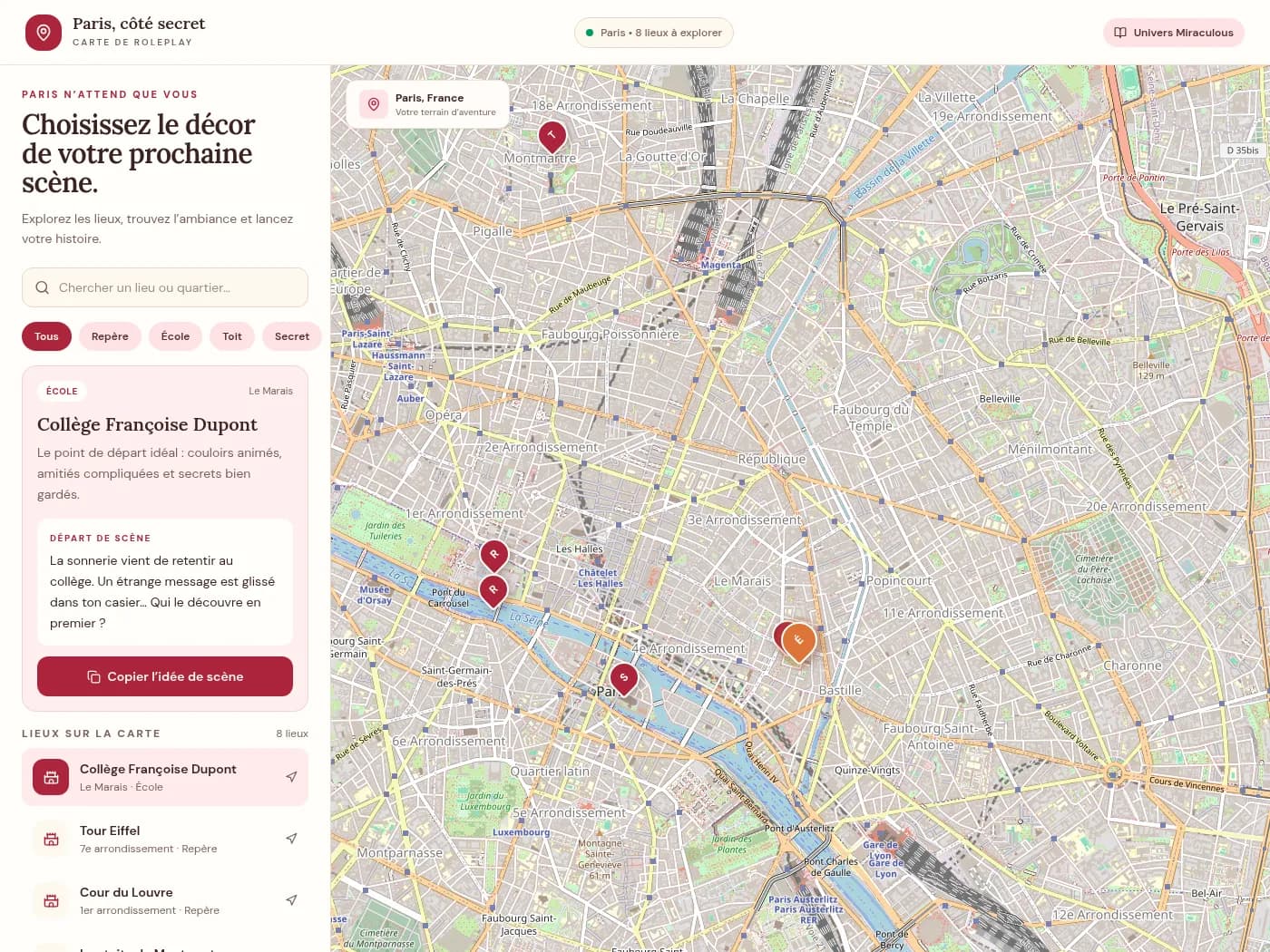 Paris RP Map Viewer