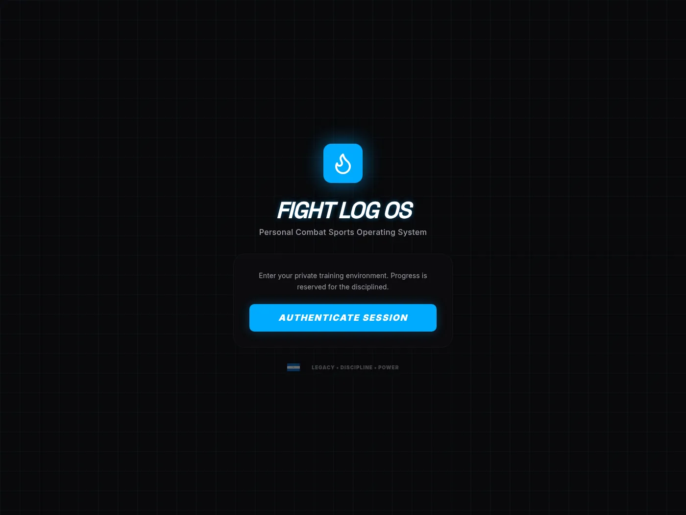 Fight Log OS