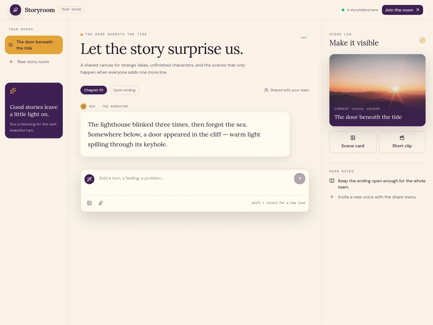 AI Storyteller Hub