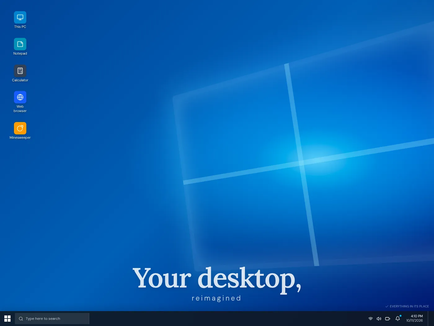 Web Windows OS