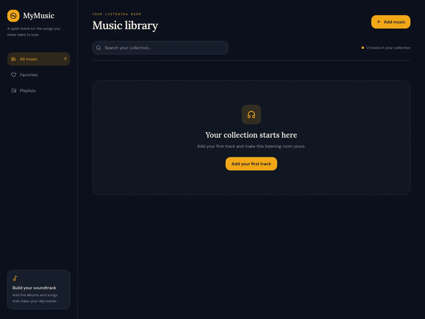 MyMusic Manager