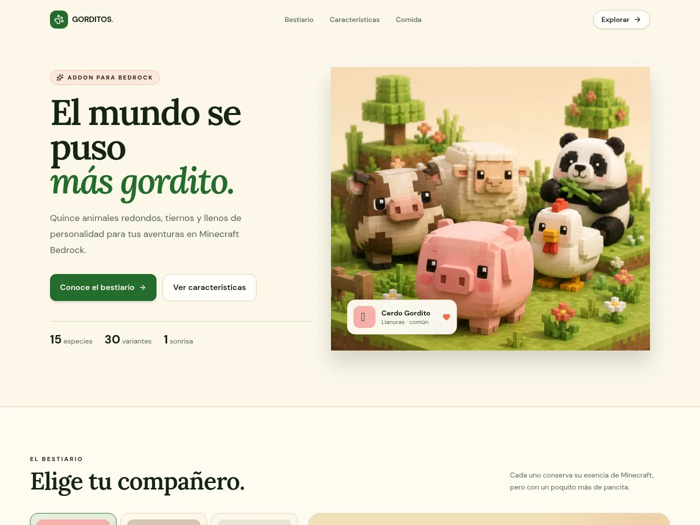 Gorditos Animals Addon