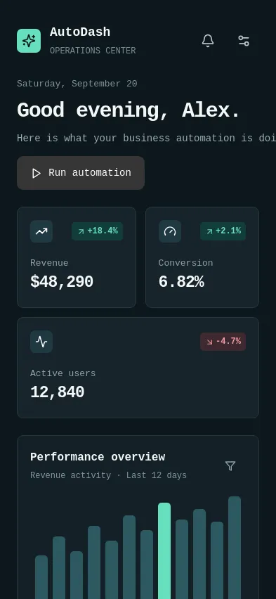 AutoDash Mobile