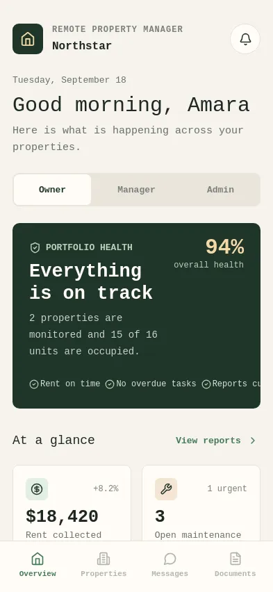Remote Property Manager