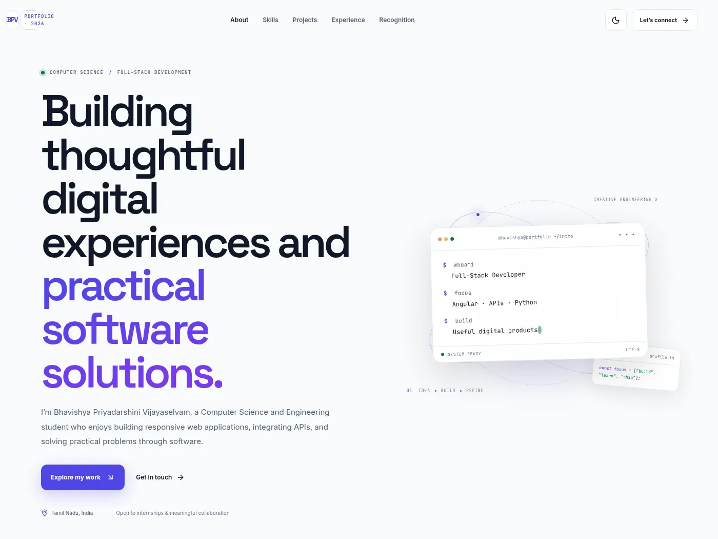 BPV Premium Dev Portfolio