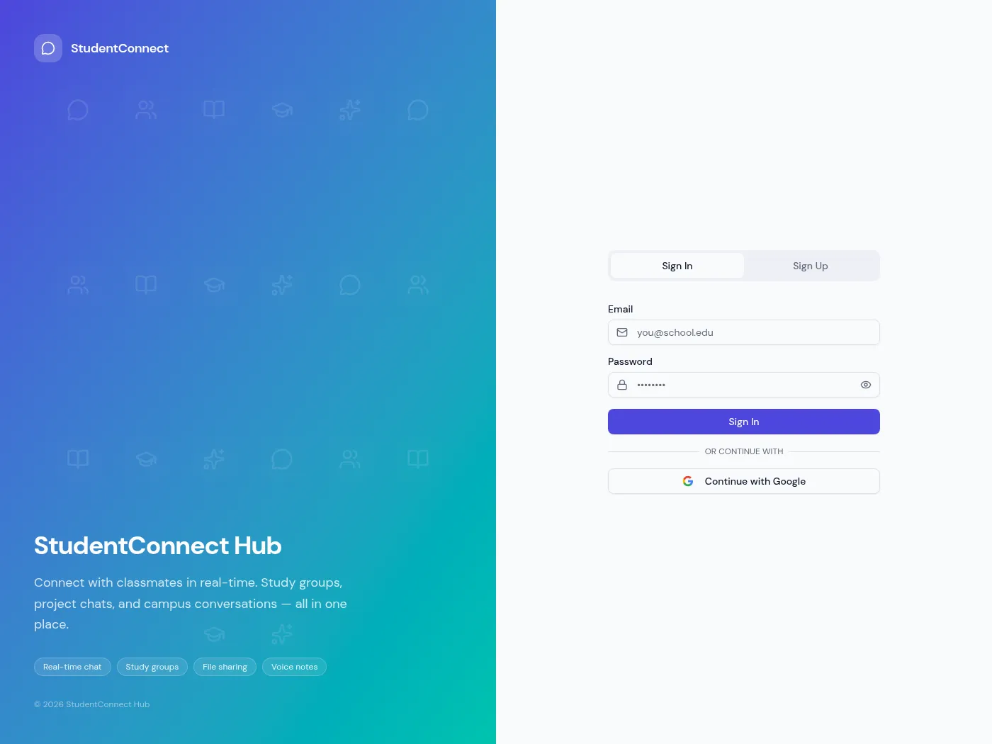 StudentConnect Hub
