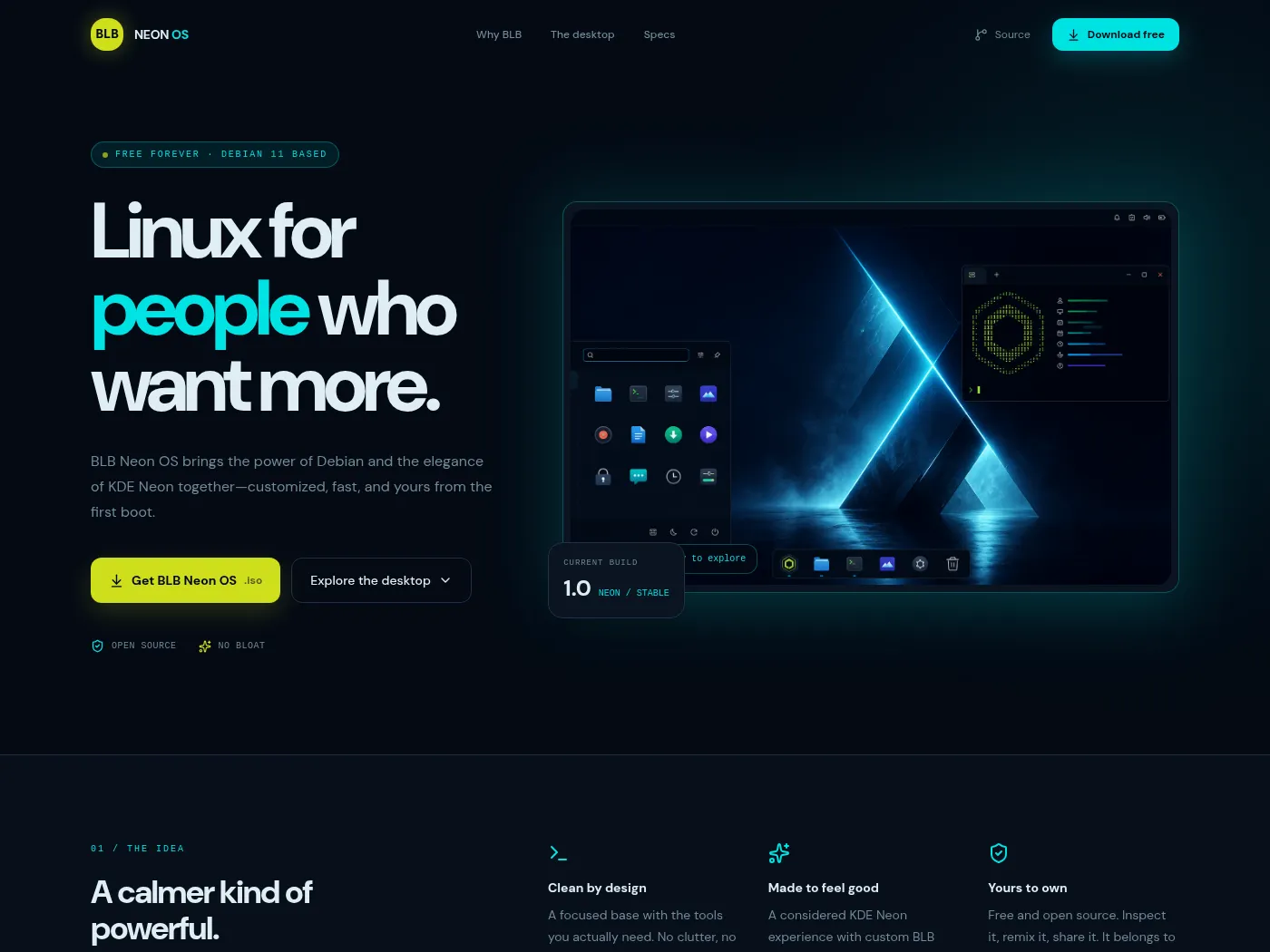BLB Neon OS