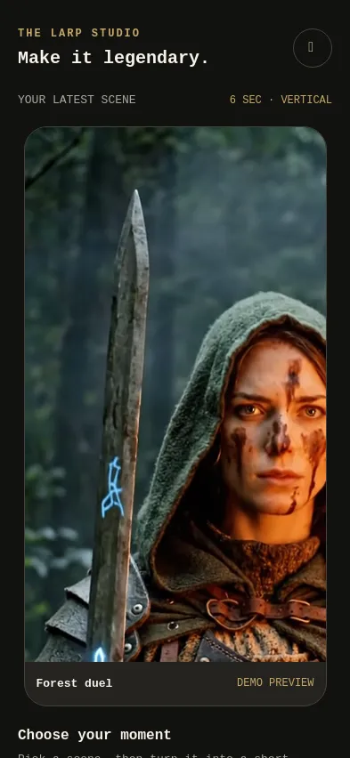LARP Video Maker