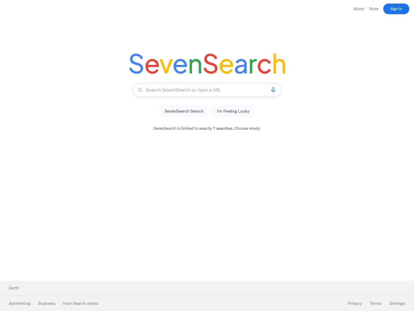 SevenSearch Google