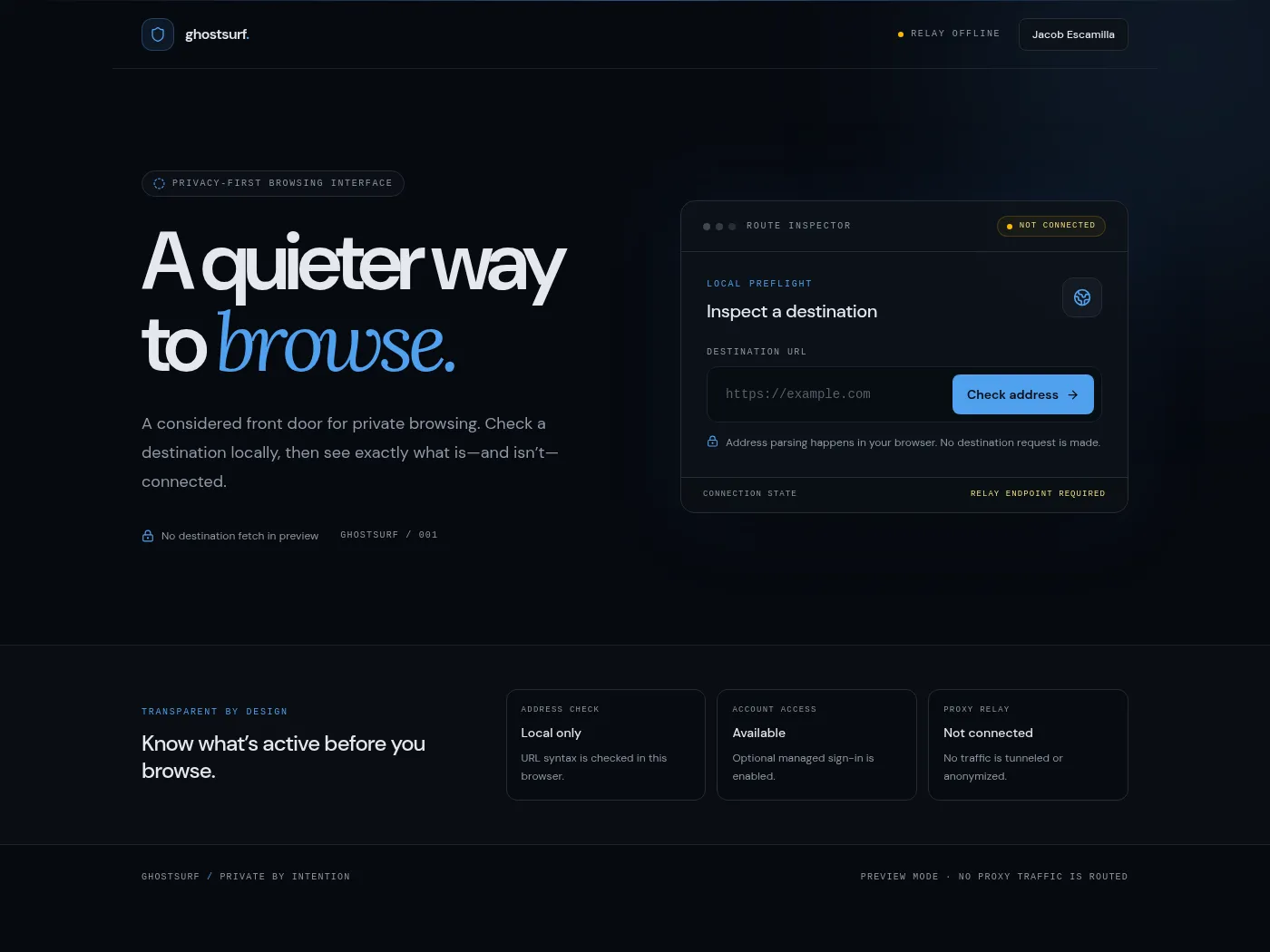 GhostSurf Proxy Web App